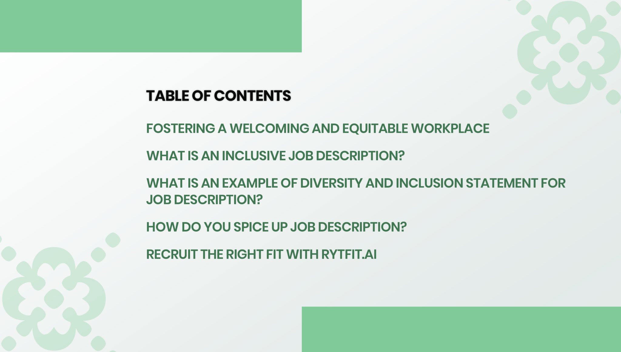 Diversity in Words: Tips for Crafting Inclusive Job Descriptions | Hire ...